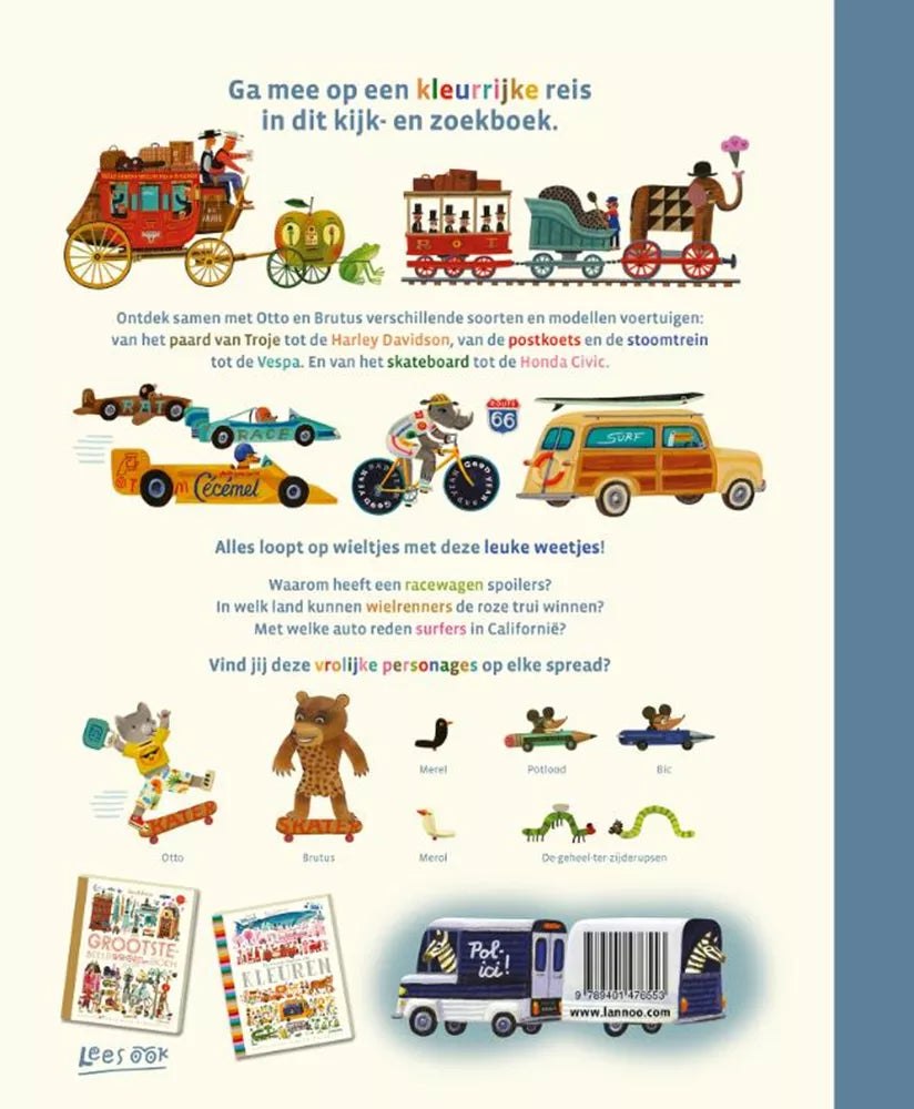 Het vrolijkste en grootste boek van alle voertuigen 3 jr+ – PSikhouvanjou