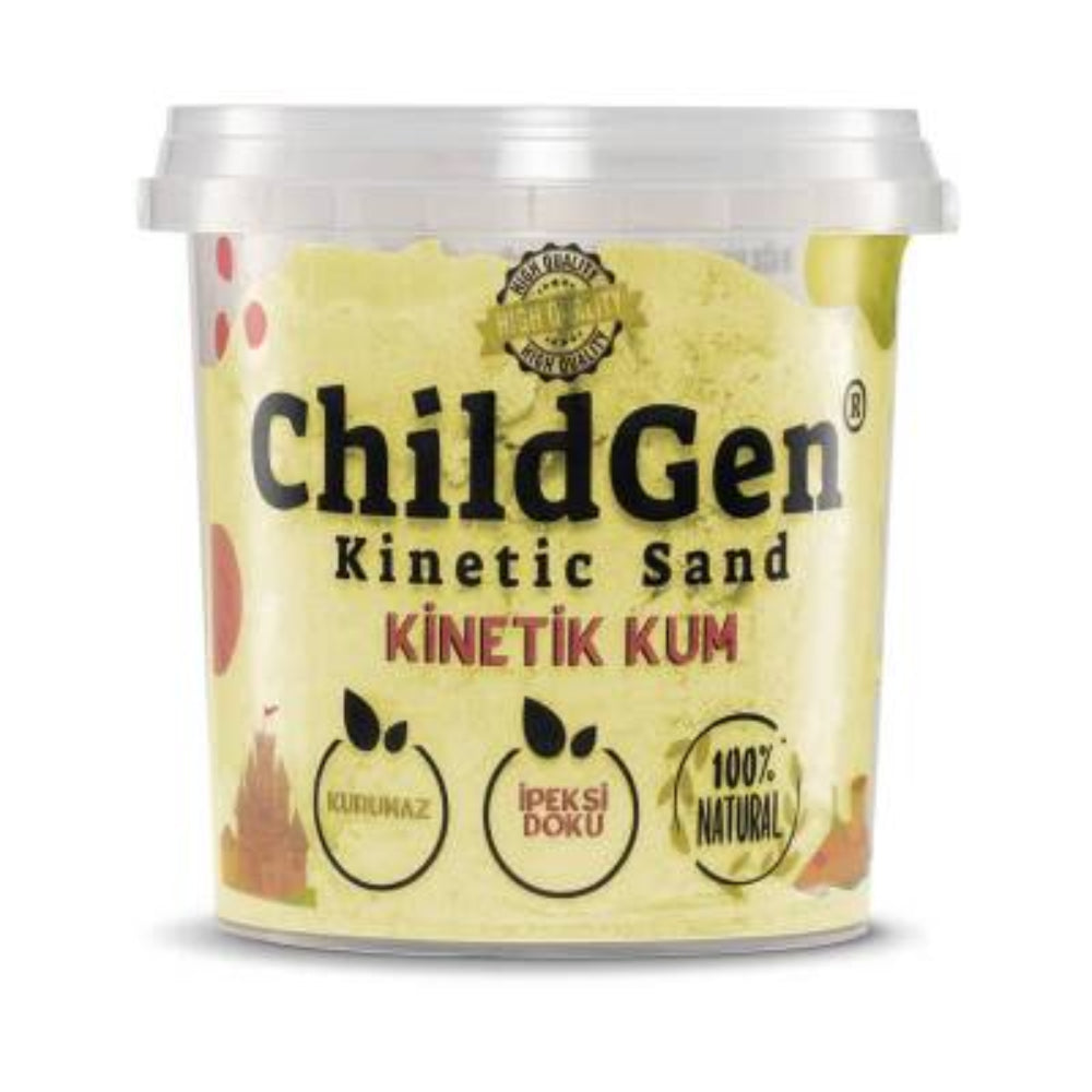 ChildGen kinetisch zand geel 500g 3 jr+ – PSikhouvanjou