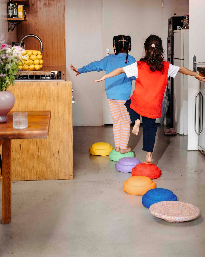 Stapelstein regenboog classic + super confetti balance board ...