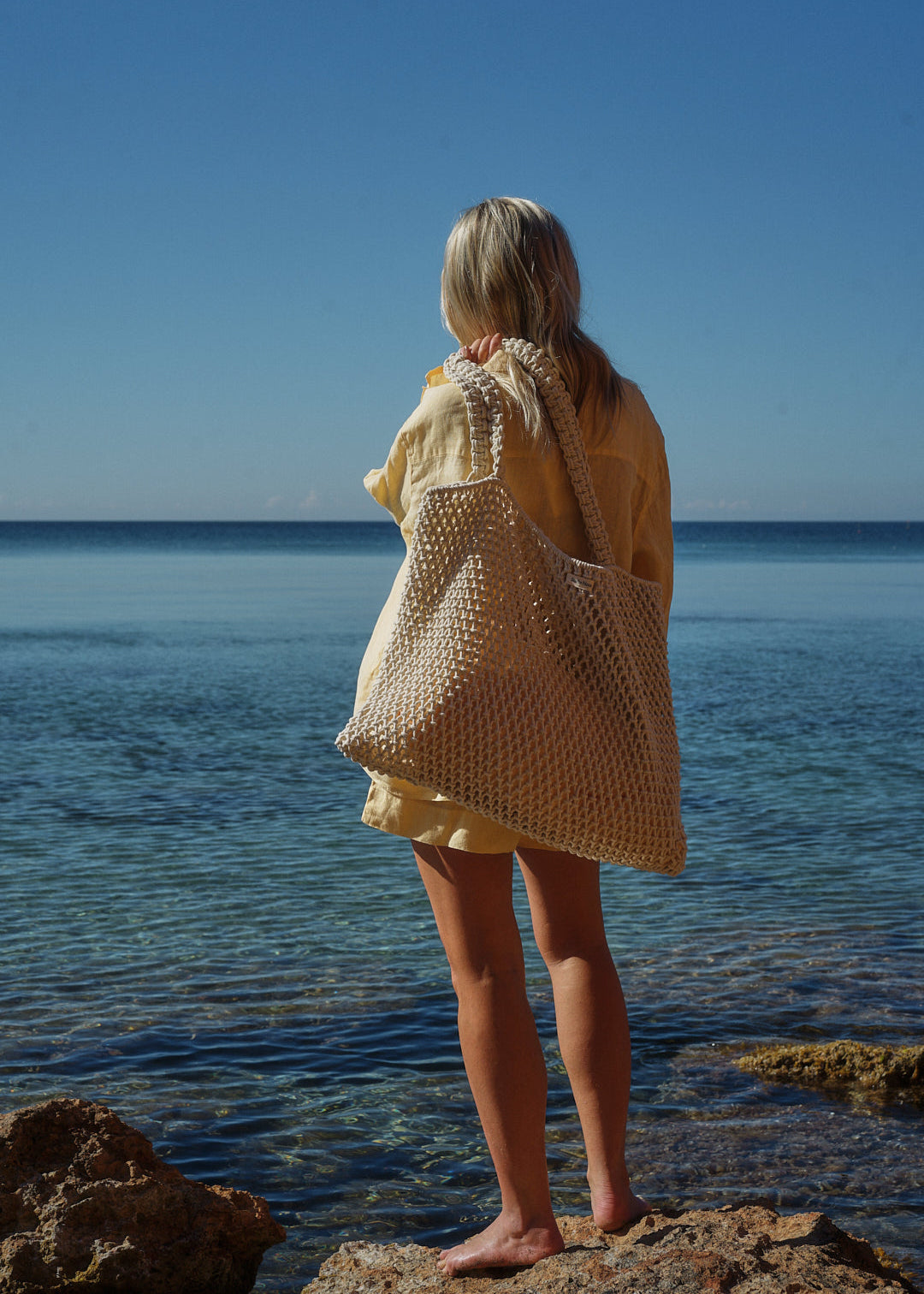 Studio Noos mom bag macrame naturel – PSikhouvanjou