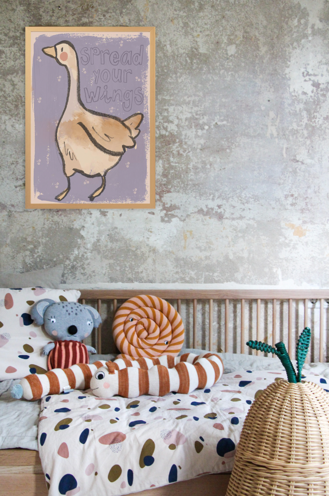 Studio loco poster duck 50 x 70 cm – PSikhouvanjou