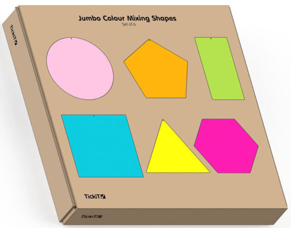 Tickit jumbo color mixing shapes 3 jrs+ – PSikhouvanjou